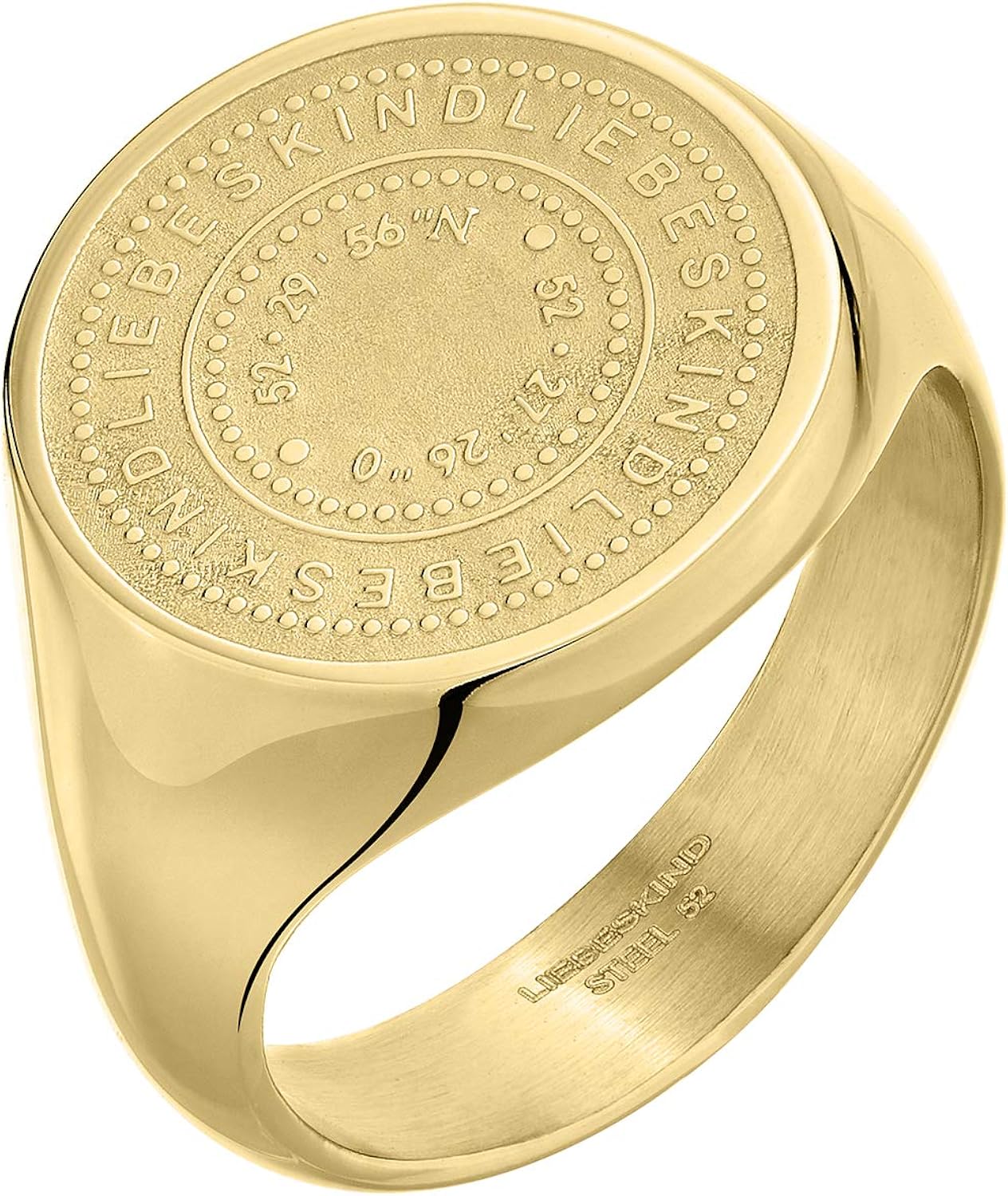 Liebeskind Berlin Ring aus Edelstahl: Amazon.de: Bekleidung