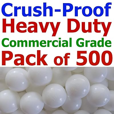 500 Jumbo Snow-White Ball Pit Balls, Crush-Proof & Philippines | Ubuy