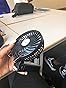 VersionTECH. Hand Held Fan,Portable Handheld USB Rechargeable Fans with ...