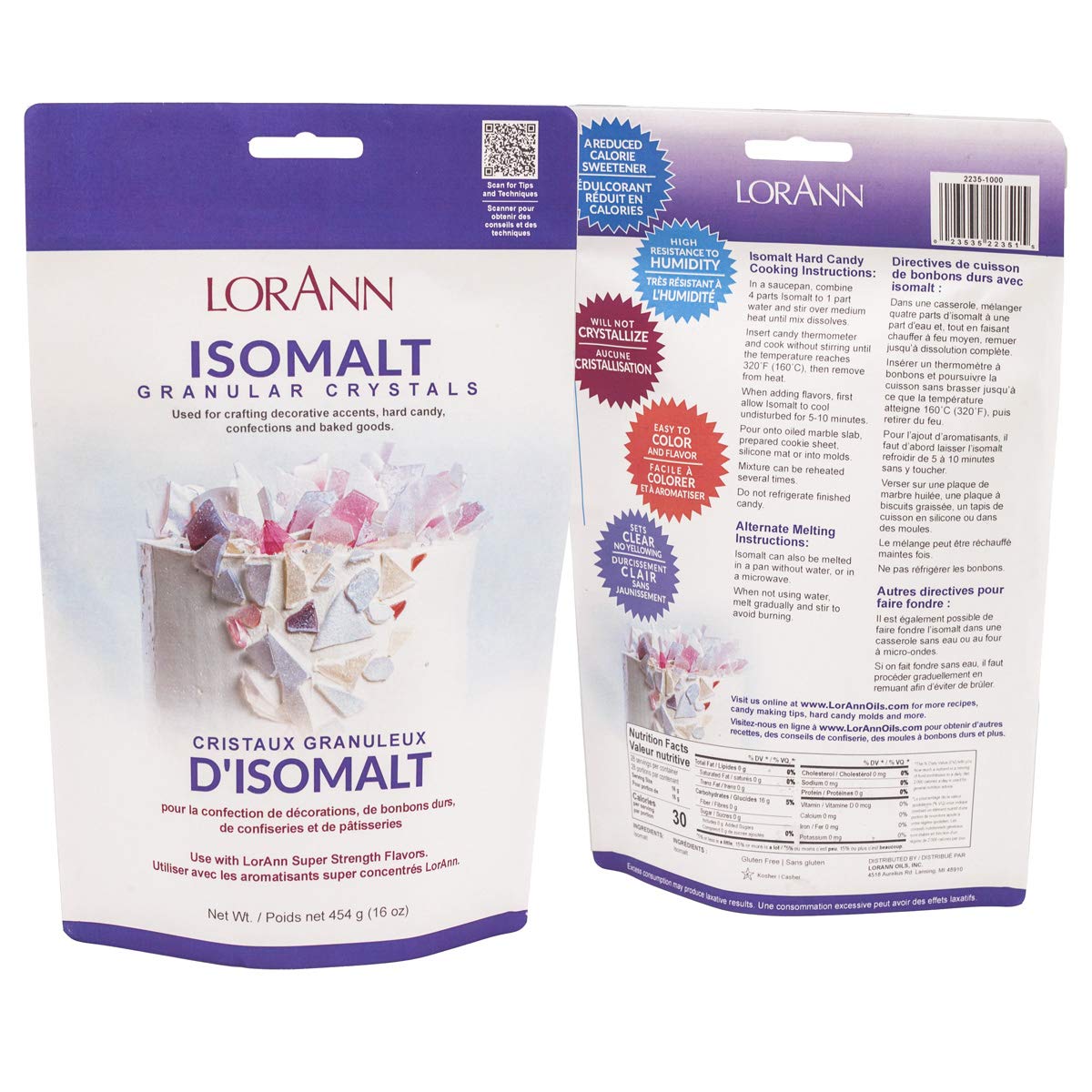 Mua LorAnn Oils Isomalt Sugar Substitute (Granular) - Sugar Substitute ...