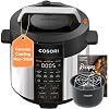 COSORI Pressure Cooker 6QT, Stainless Steel, 9-in-1 Multi Cooker, 12 ...