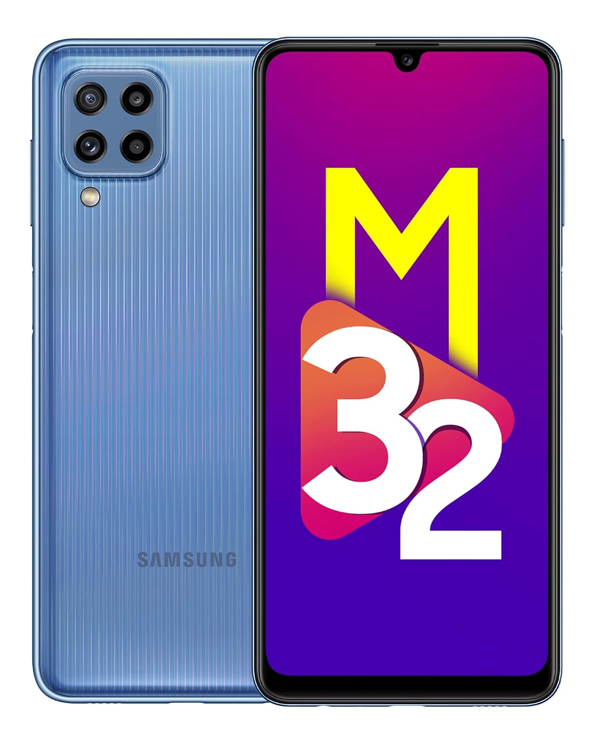 Samsung Galaxy M32 (Light Blue, 4GB RAM, 64GB Storage) 6 Months Free ...