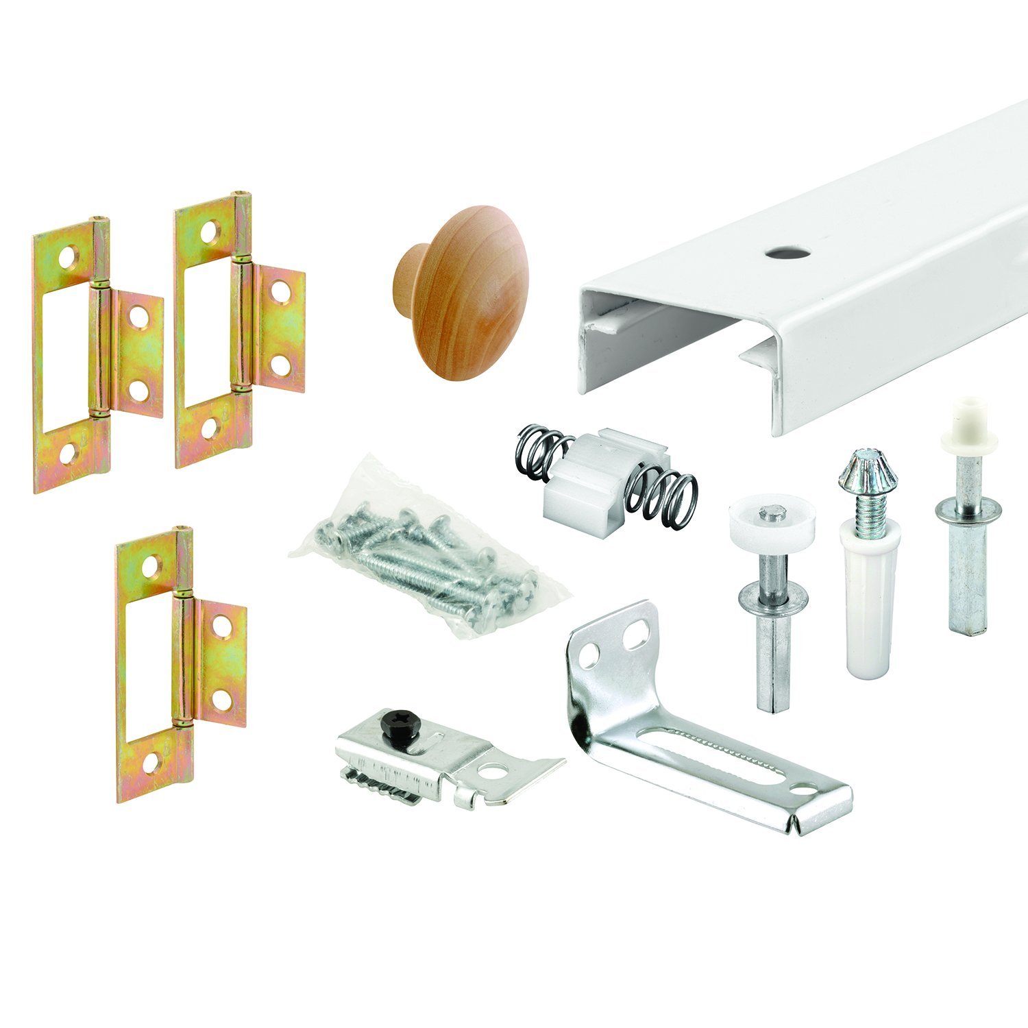 Prime-Line Products 161794 Bi-Fold Closet Track Kit, 36-Inch