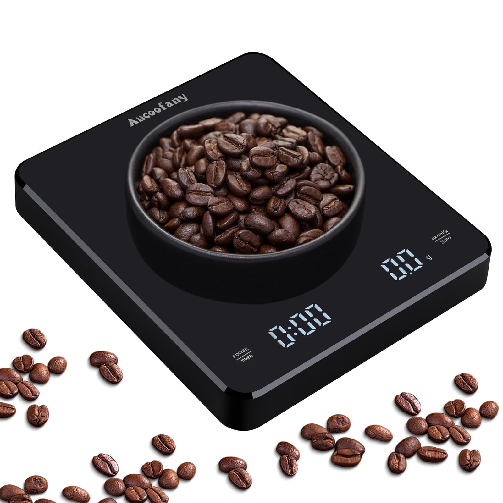 Digital Coffee Scale with Timer,Espresso Scale,Type-C Recharge Coffee ...