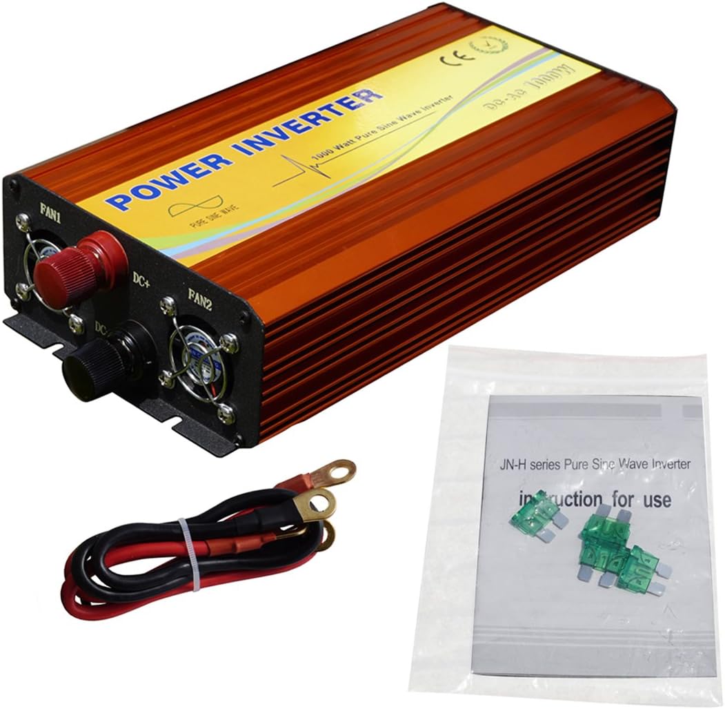 ECO-WORTHY 1KW 12V Pure Sine Inverter 220V DC Off Grid: Amazon.de ...