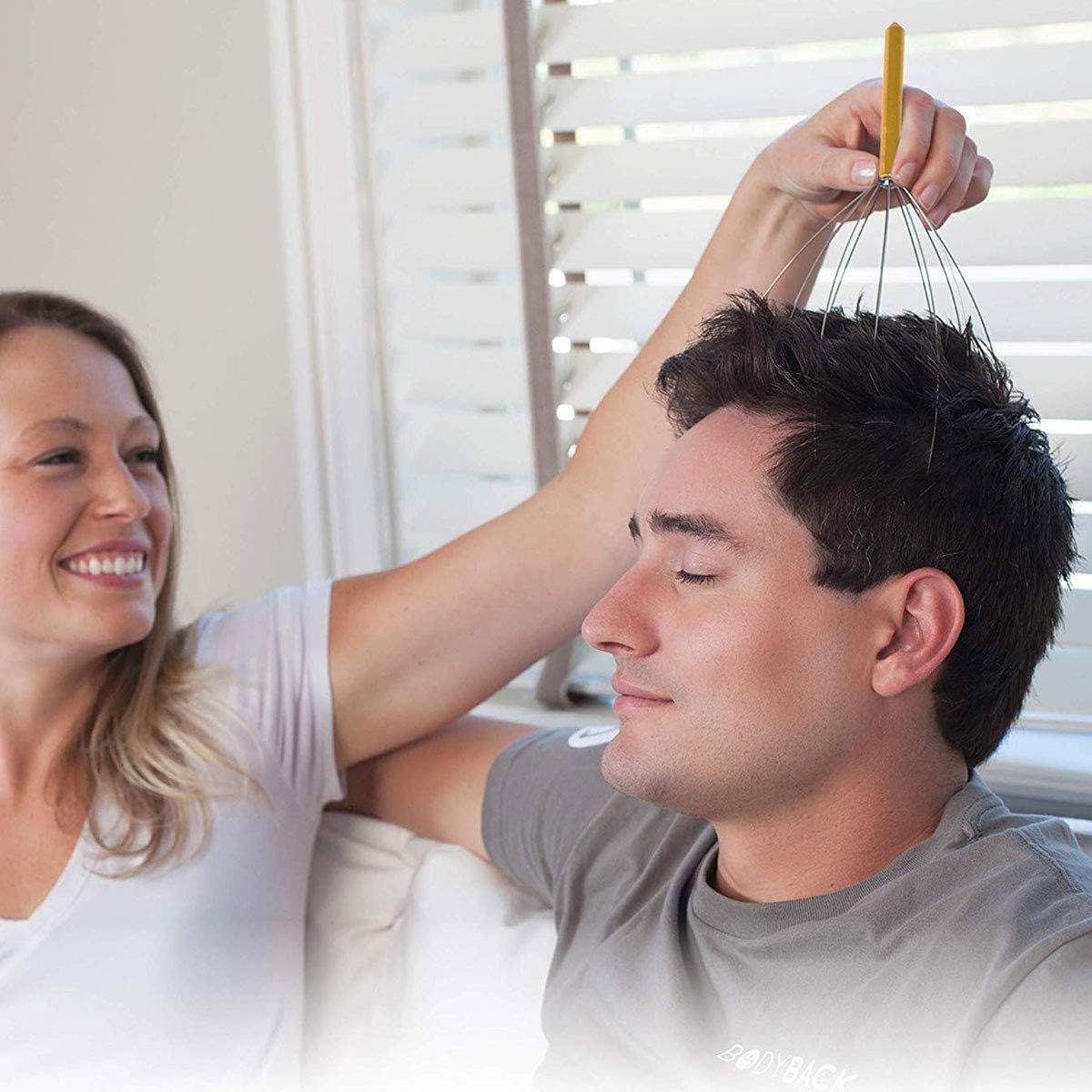 Scalp Massager Tool, Handheld Head Scratchers Relieve Head Pressure ...