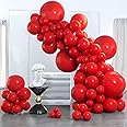 Amazon.com: PartyWoo Red Balloons 152 pcs Different Sizes of 18 12 10 5 ...
