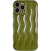 Amazon.com: Caseative for iPhone 13 Pro Case,Water Ripple Pattern Curly Wave Frame Soft Phone ...