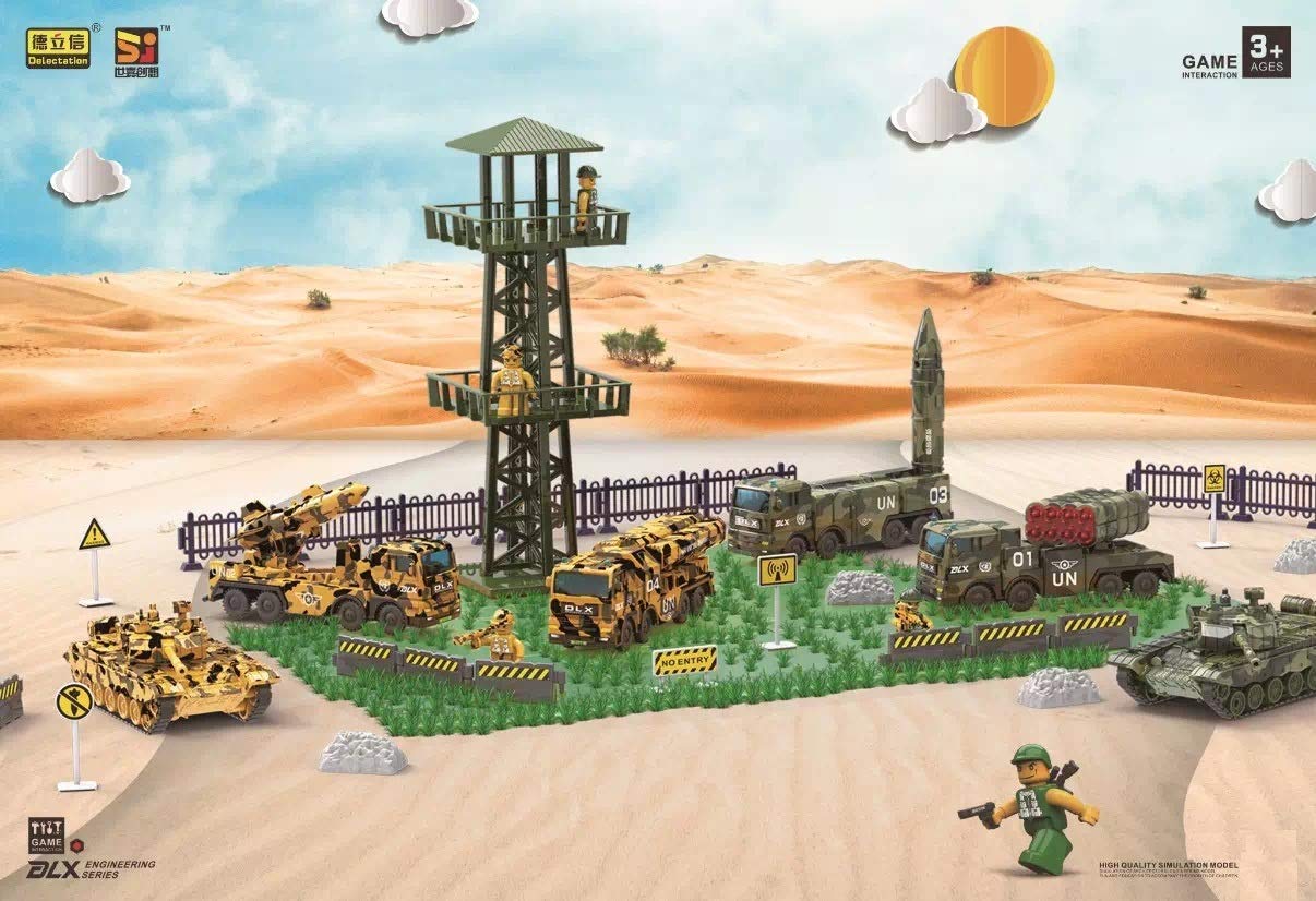 Mua Military Vehicles and Army Battle Site Set with Storage Container ...