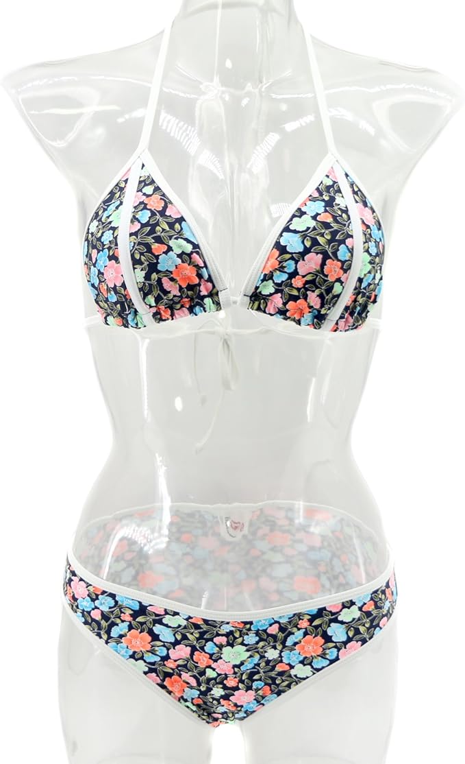 Amazon.com: Meelyn Fashions Sexy Women Bikini Halter String Trikini ...