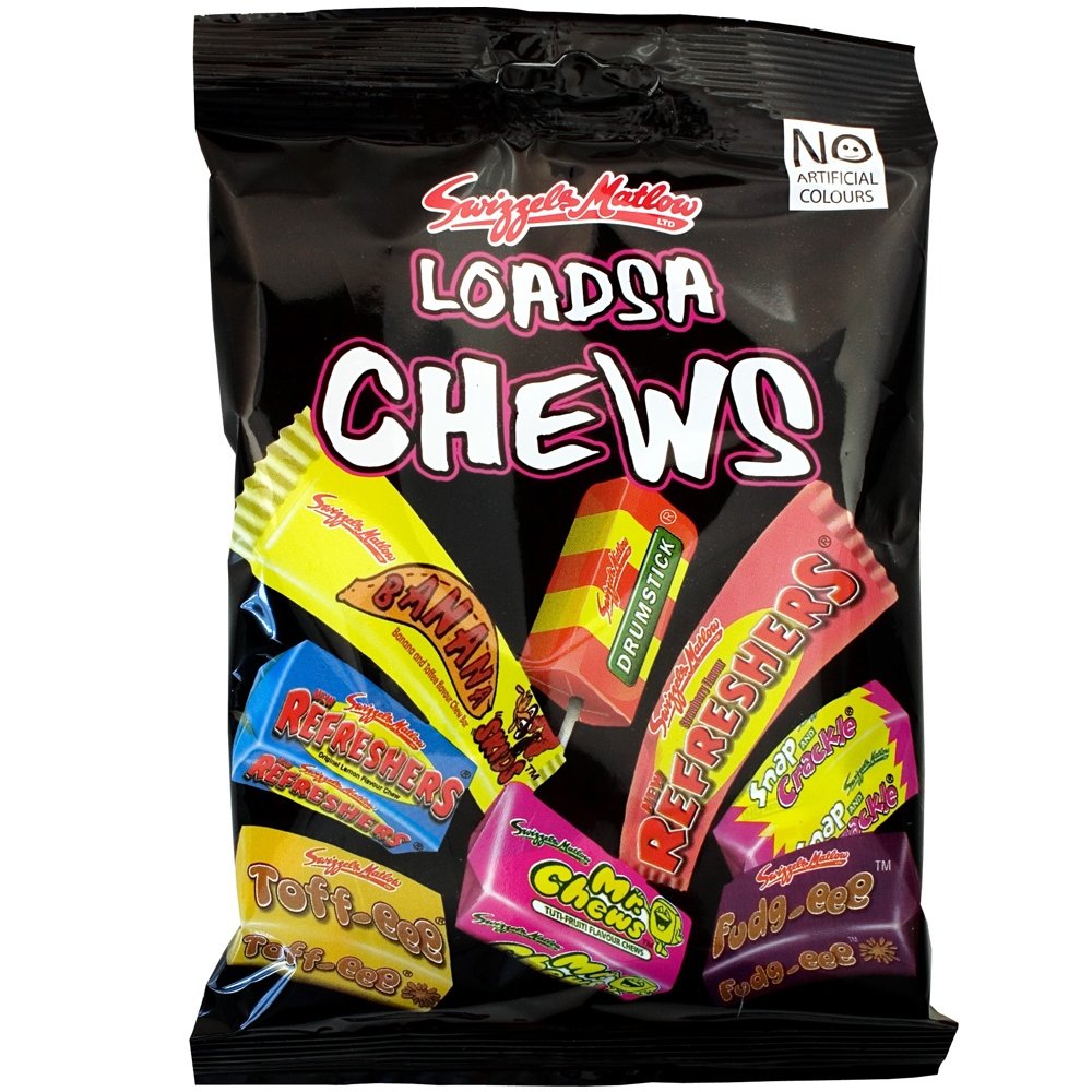 Swizzels Matlow Loadsa Chews Sweets 150 g (Pack of 12): Amazon.co.uk ...