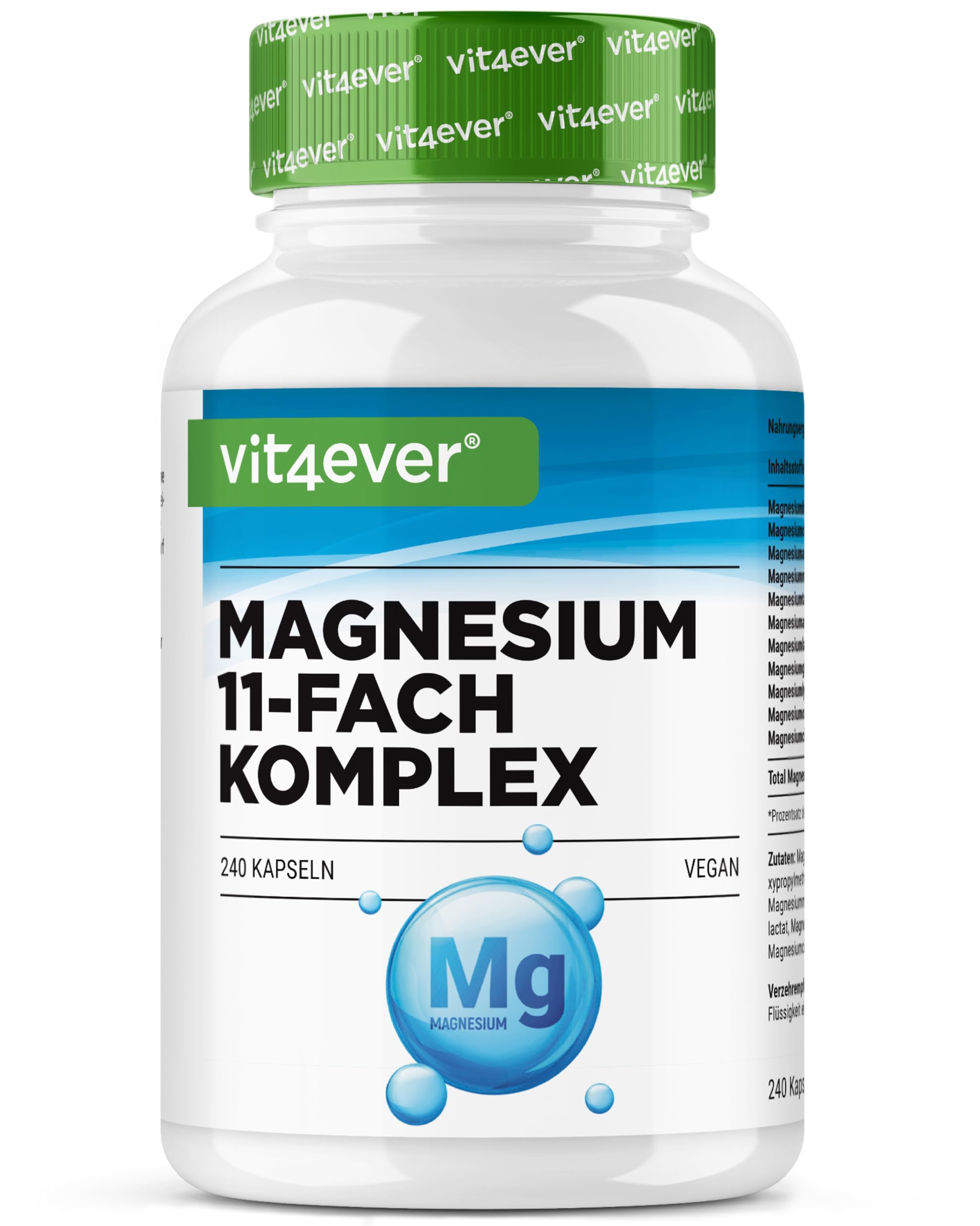 Mua Magnesium Complex - 240 Capsules - Made of 11 High-Quality ...