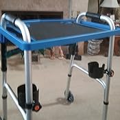 Amazon.com: Support Plus Walker Tray Table with Non-Slip Mat/Cup ...