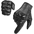 Amazon.com: Superbike Full Finger Goat Skin Leather Touch Screen ...