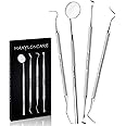 Dental Tools Professional Dental Hygiene Cleaning Kit Stainless Steel ...