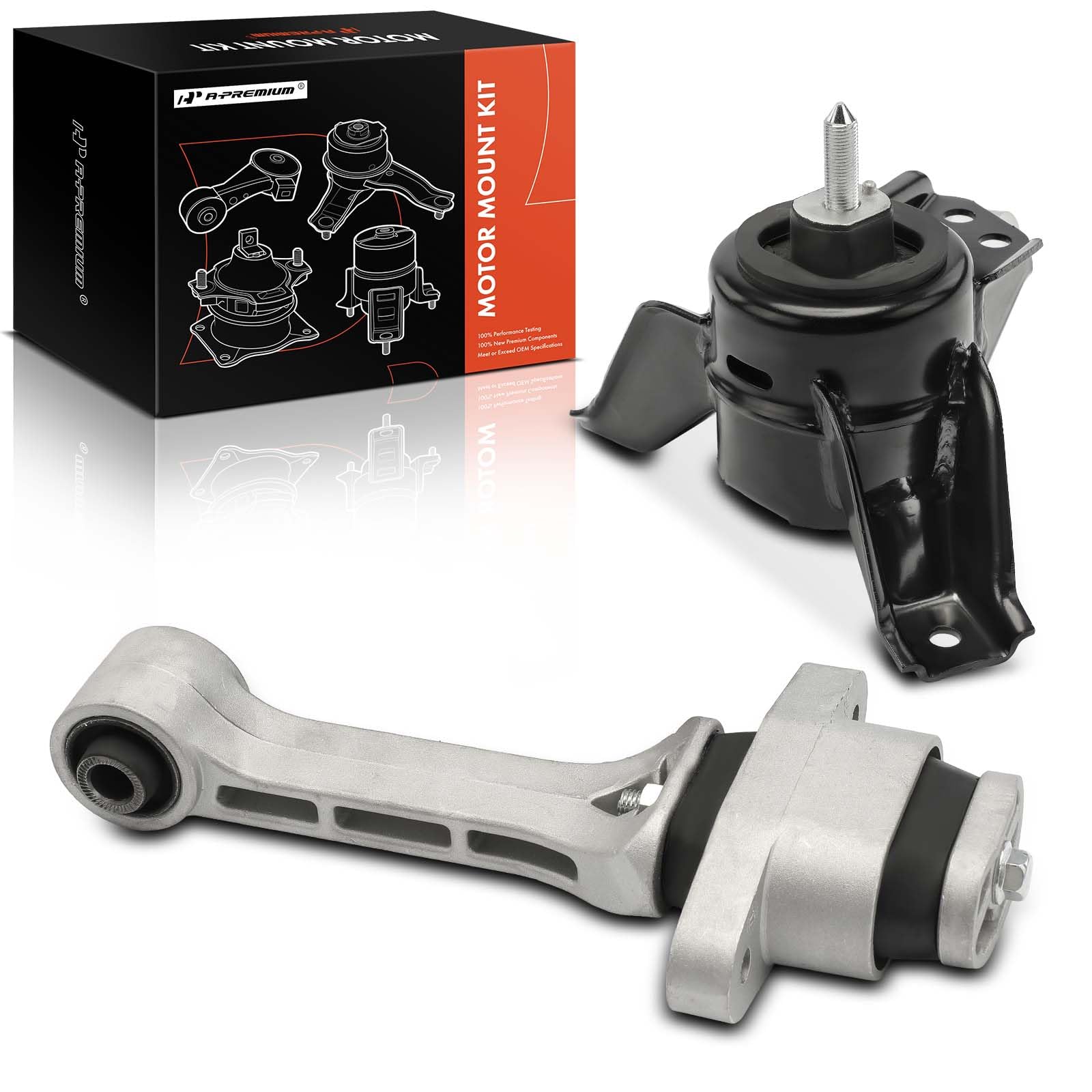 A-Premium Engine Motor Mount and Torque Strut Mount Kit Compatible with ...