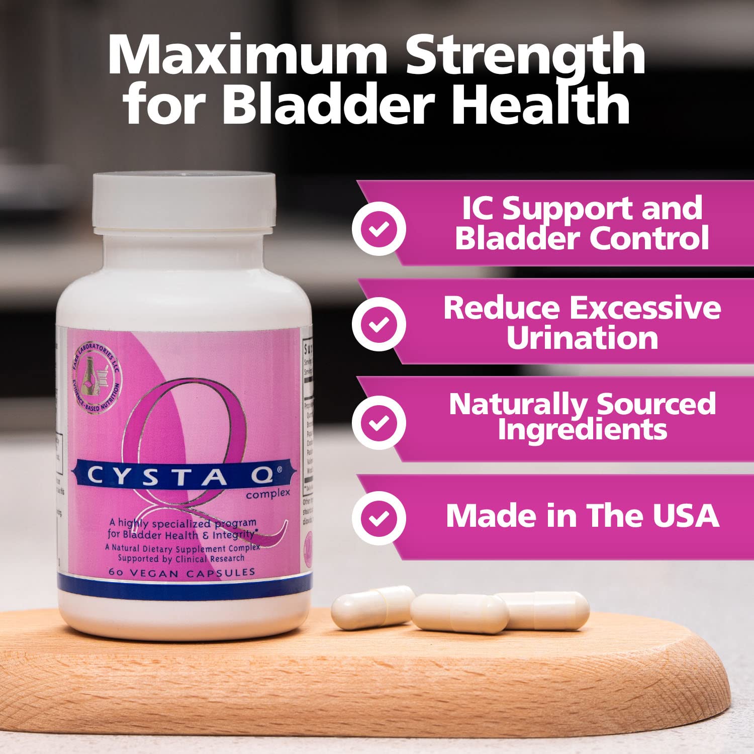 Mua Farr Laboratories Cysta-Q for Bladder Relief - Interstitial ...