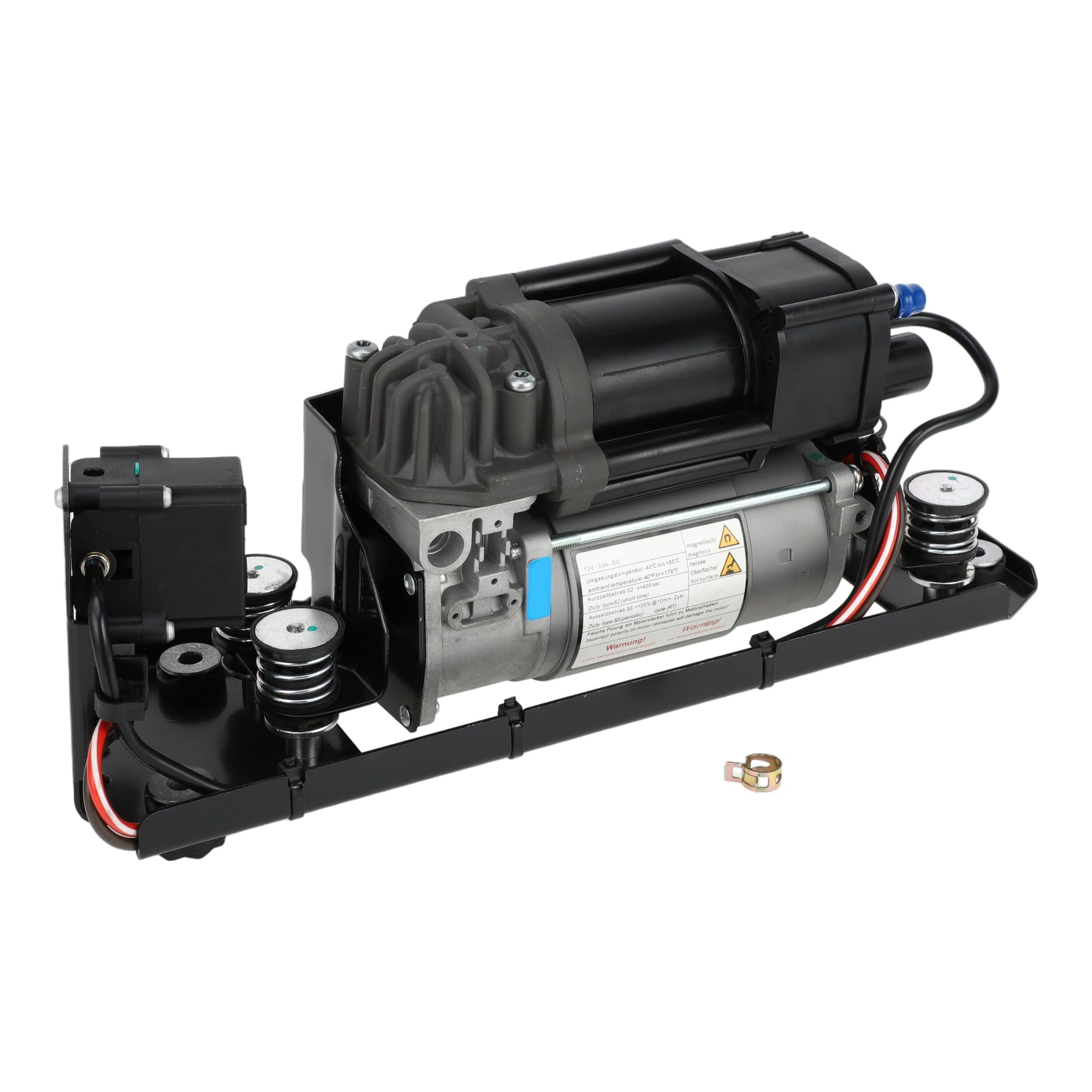Hihaha No.37206875176 Air Suspension Compressor with Bracket and Valve ...
