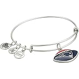 Amazon.com: Alex and Ani "NFL" New England Patriots Football Expandable Wire Rafaelian Gold-Tone ...