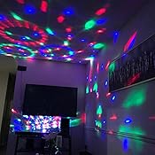 Sound Activated Disco Ball LED Strobe Light , RBG Disco lights, party ...