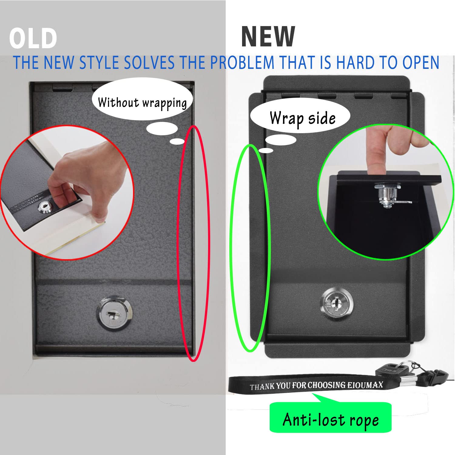 Mua EIOUMAX Real Paper Diversion Book Safe with key Secret Box ...