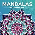 Amazon.com: Mandalas Adult Coloring Book: Featuring 50 unique, single ...