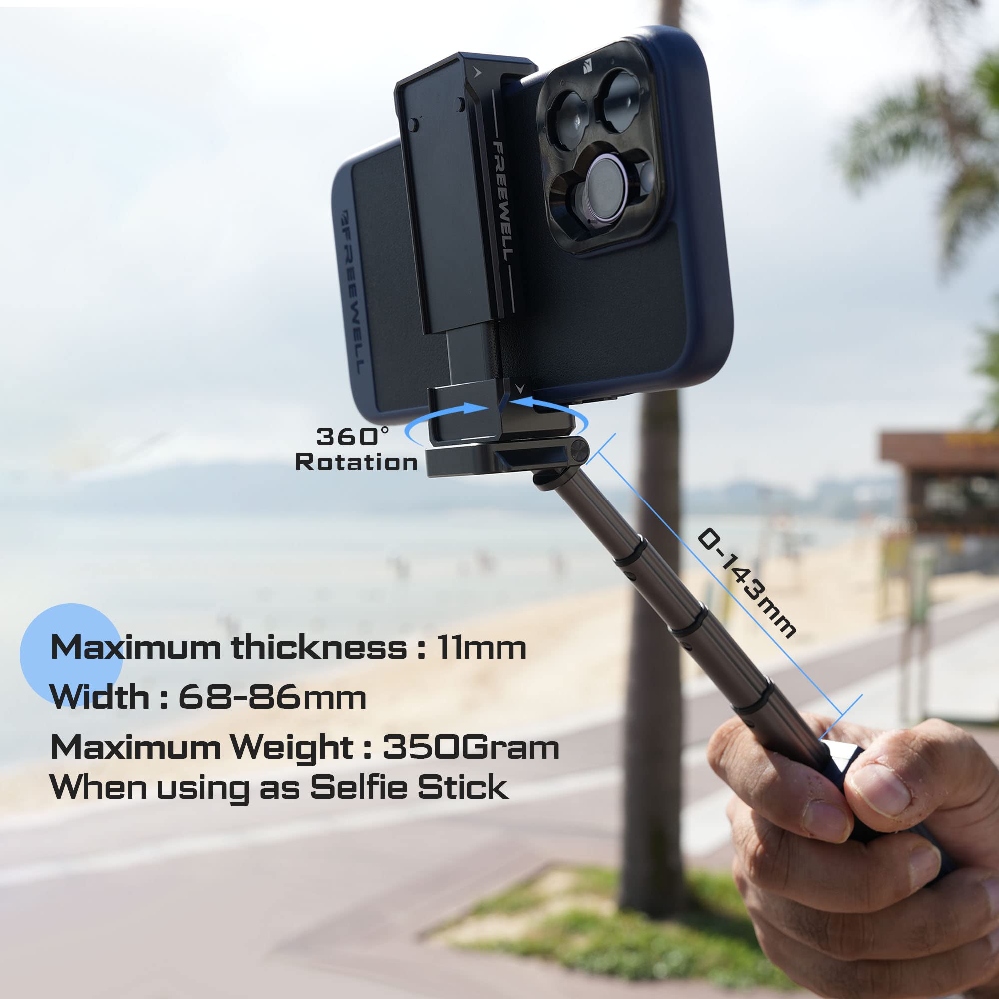 Mua Freewell Versatile Bluetooth Smartphone Selfie Grip with ARCA ...
