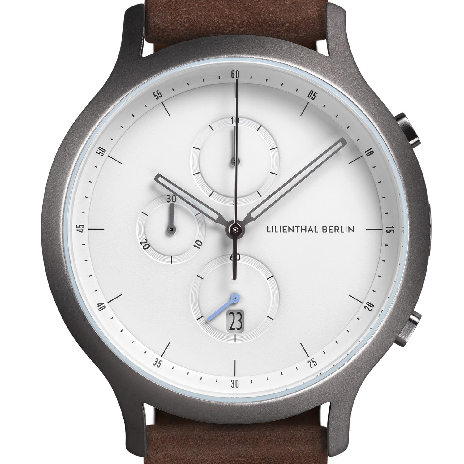 Mua Lilienthal Berlin Chronograph Dark Silver White in Dark Grey - Men ...
