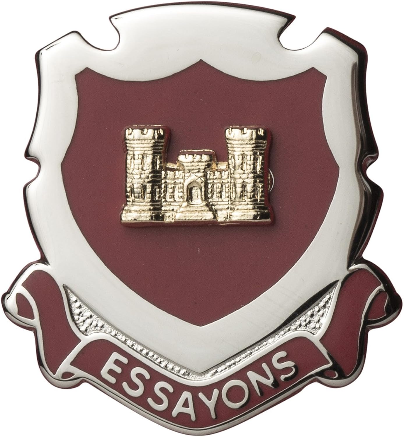 Amazon.com: Engineer Regimental Crest, US Army: Clothing