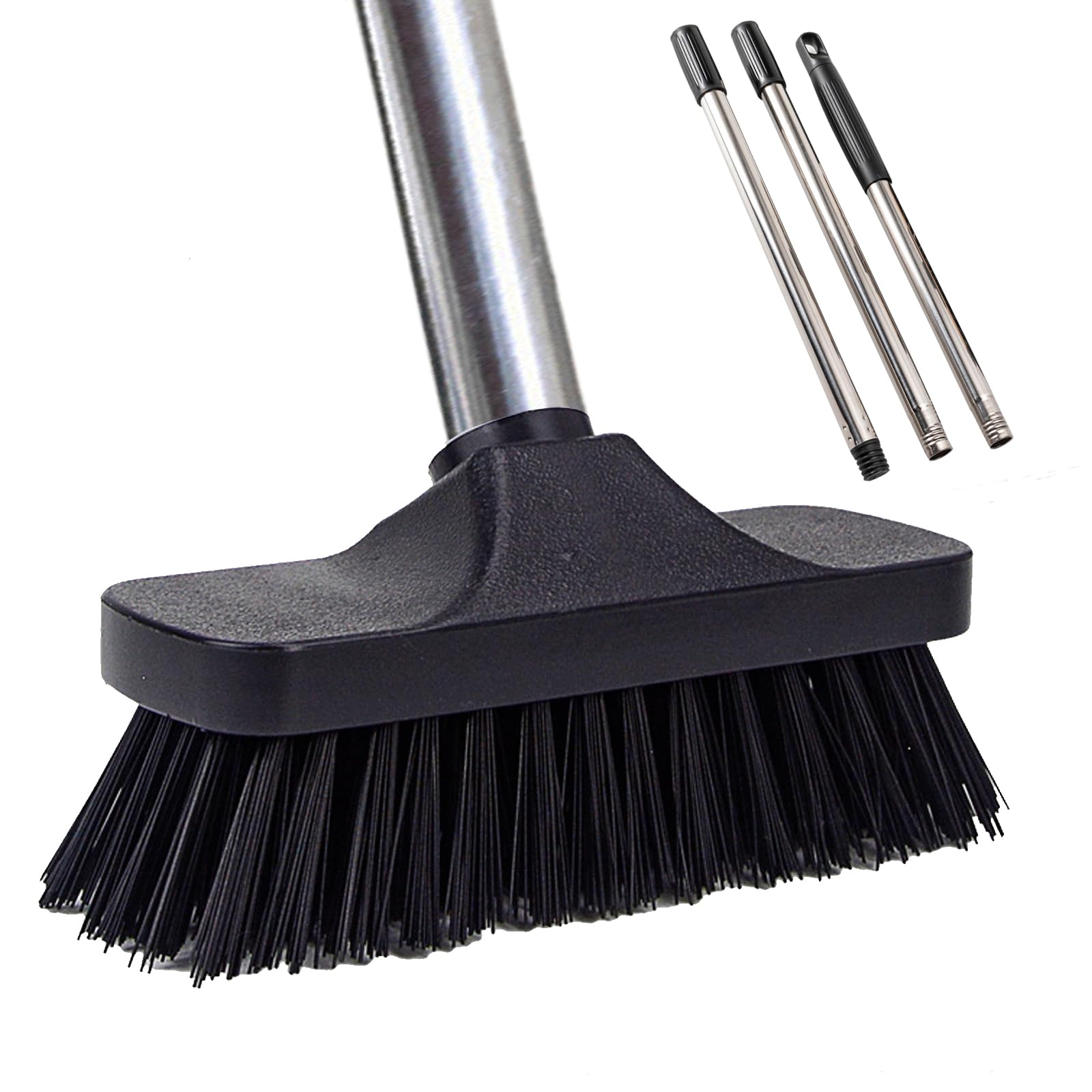 BSMstone Push Broom Brush Stiff Bristles Floor Cleaning Brush Multi ...