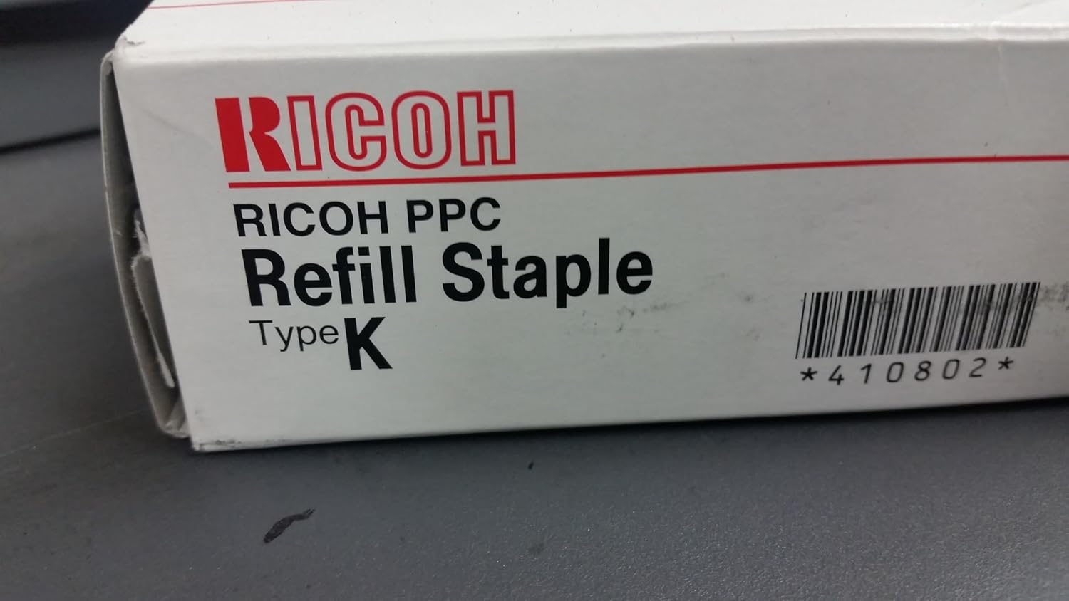 Ricoh 410802 Agrafe de Type K Recharge pour Sr3090/Sr3130 façonnage ...