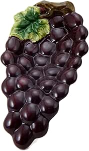 Amazon.com: KK Ceramic Glazed 3D Purple Grapes Spoon Rest: Spoon Rests ...