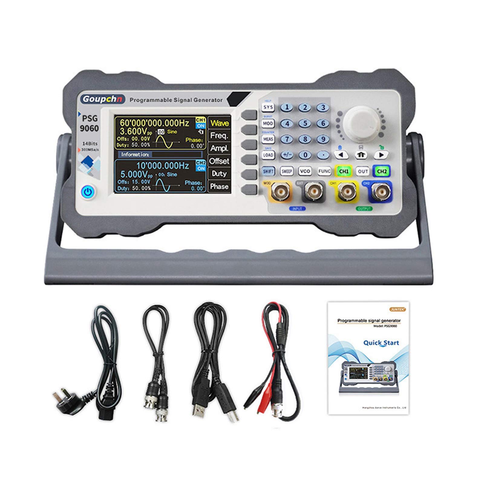 Mua Goupchn Programmable DDS Signal Generator 60MHz Dual Channel Arbitrary Waveform Function ...