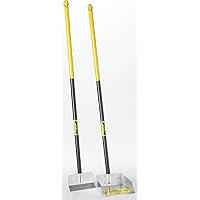 Amazon.com: Flexrake 57W Small Scoop and Spade Set with 36-Inch Cherry ...