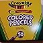 Amazon.com : Crayola 50ct Long Colored Pencils (68-4050) Pack Of 2 ...