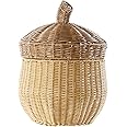 Amazon.com: Kaplan Early Learning Acorn Washable Wicker Floor Basket ...