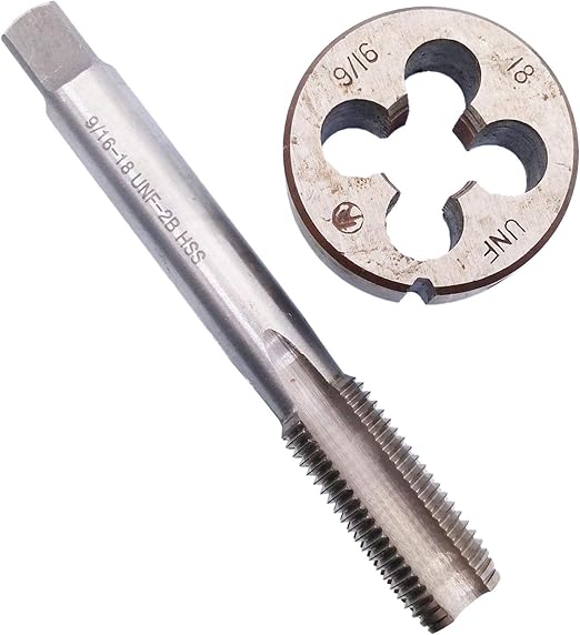 HSS 9 16 18 UNF Tap And 9 16 18 UNF Die Right Hand Amazon hss-9-16-18-unf-tap-and-9-16-18-unf-die-right-hand-amazon