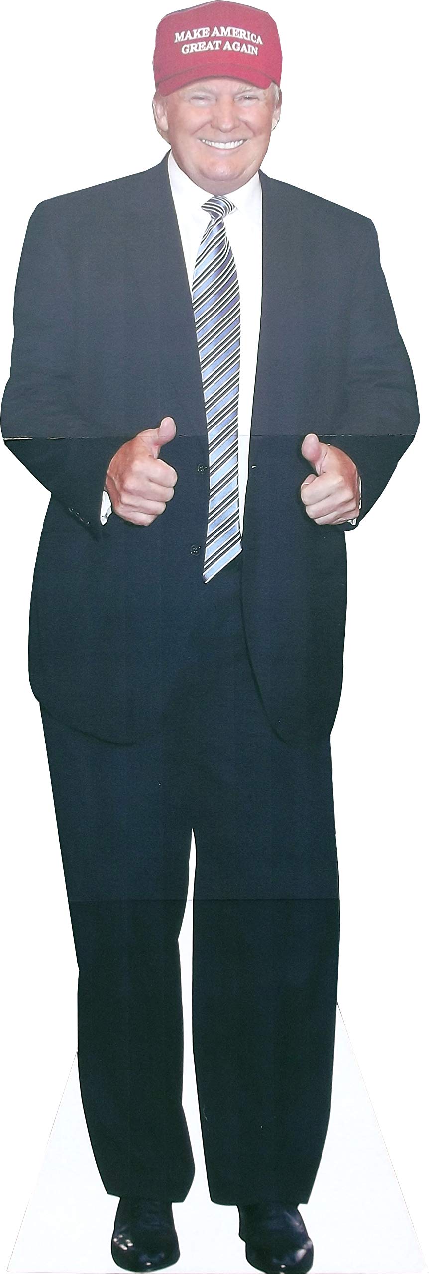 Mua aahs!! Engraving Donald Trump Stand Up | Cardboard Cutout | 6 feet ...
