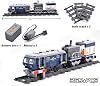 Passenger Toy Train Set with Motor, Compatible with Major Brand Train ...