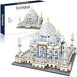 Amazon.com: YUJNS Architecture Collection: Taj Mahal Model Kit and Gift for Kids and Adults ...