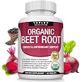 Amazon.com: Organic Beet Root Powder Tablets - 2040mg Natural Nitric ...