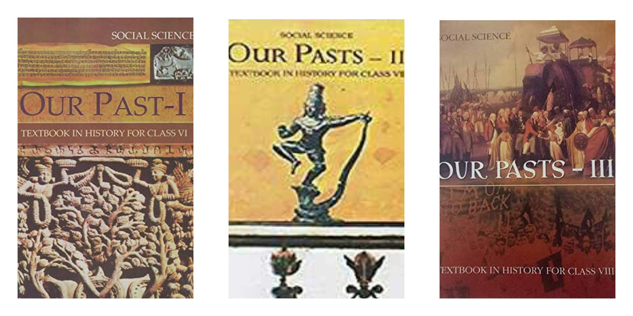 Ncert History Books Set From Class 6 To Class 8 English Medium Set Of 