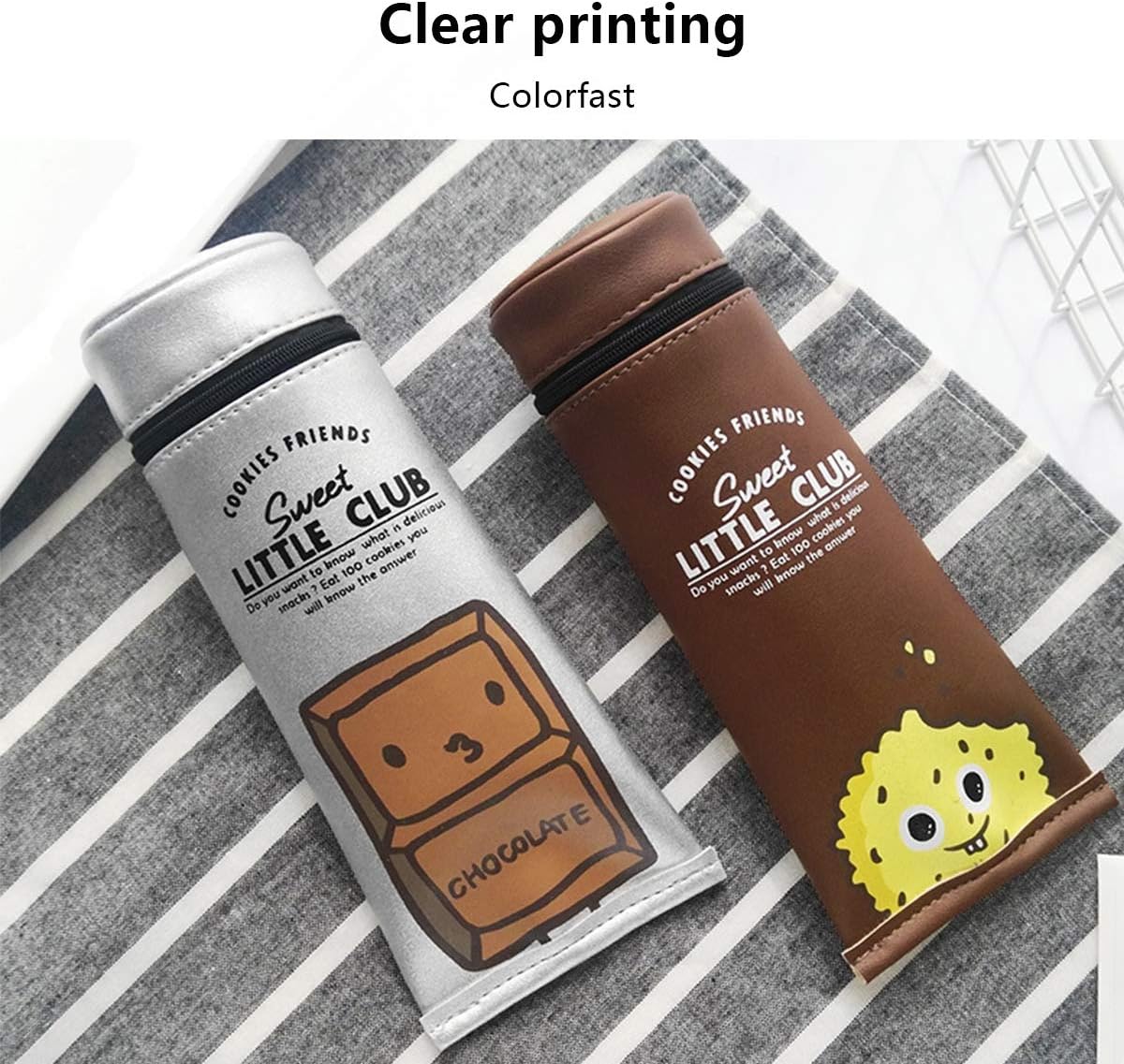 Toothpaste Pen Bag | Large Capacity Pencil Pouch Standing Pen Holder ...