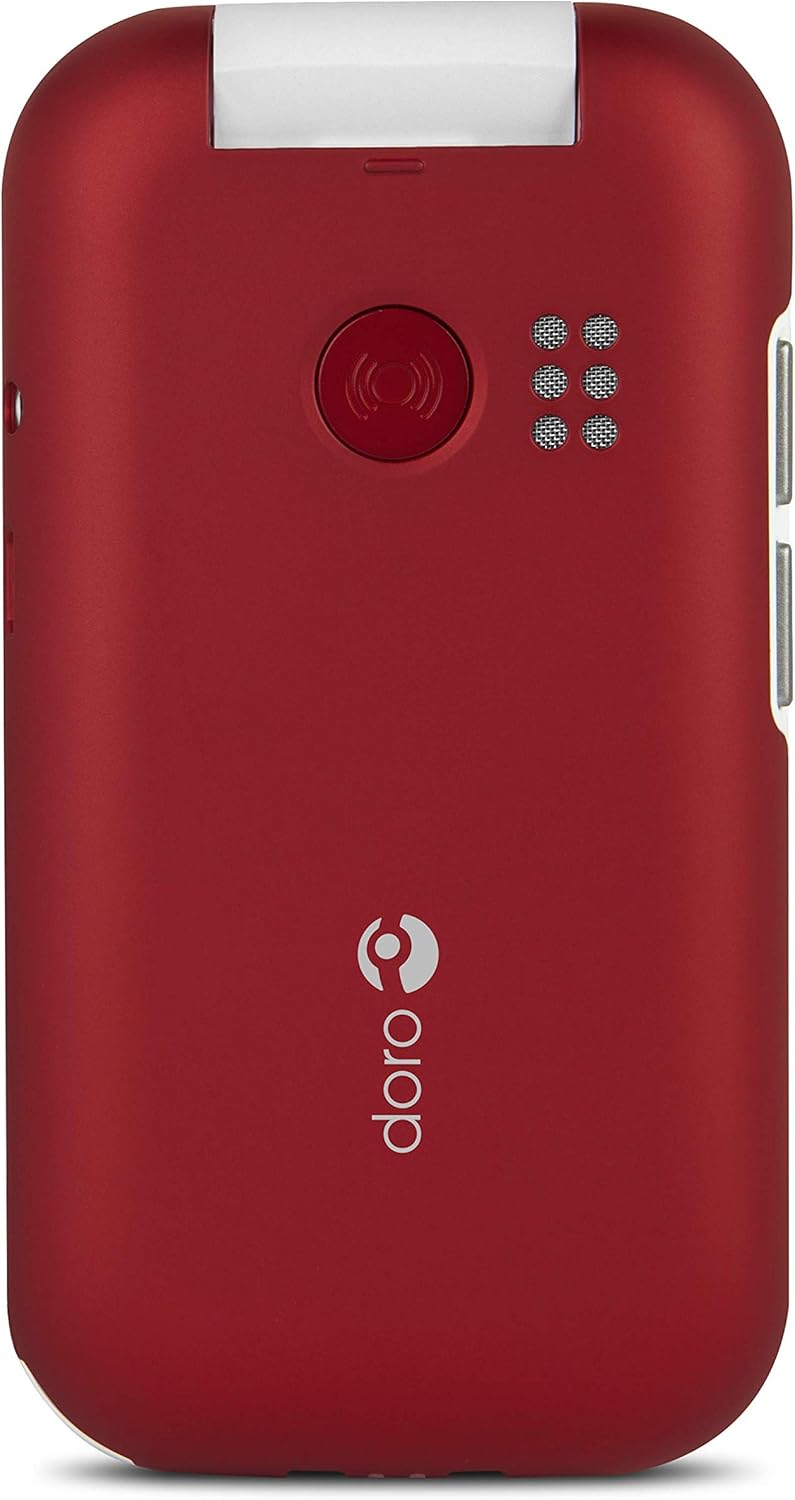 Doro 6040 Unlocked 2G Dual SIM Clamshell Big Button Mobile Phone for ...