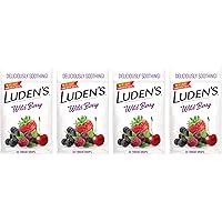 Amazon.com: Luden's Wild Berry Cough Throat Drops | Pectin Lozenge/Oral ...