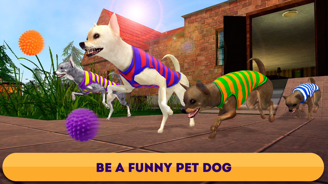 Chihuahua Dogs Simulator 3D: Clan of Dogs Animal Dash | Lovely Pets Dog ...