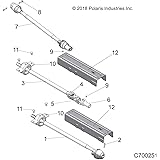 Amazon.com: Polaris Right Carrier Bearing, Genuine OEM Part 5136690 ...
