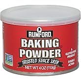 Amazon.com : Clabber Girl Baking Powder, 22-Ounce Packages (Pack of 4 ...