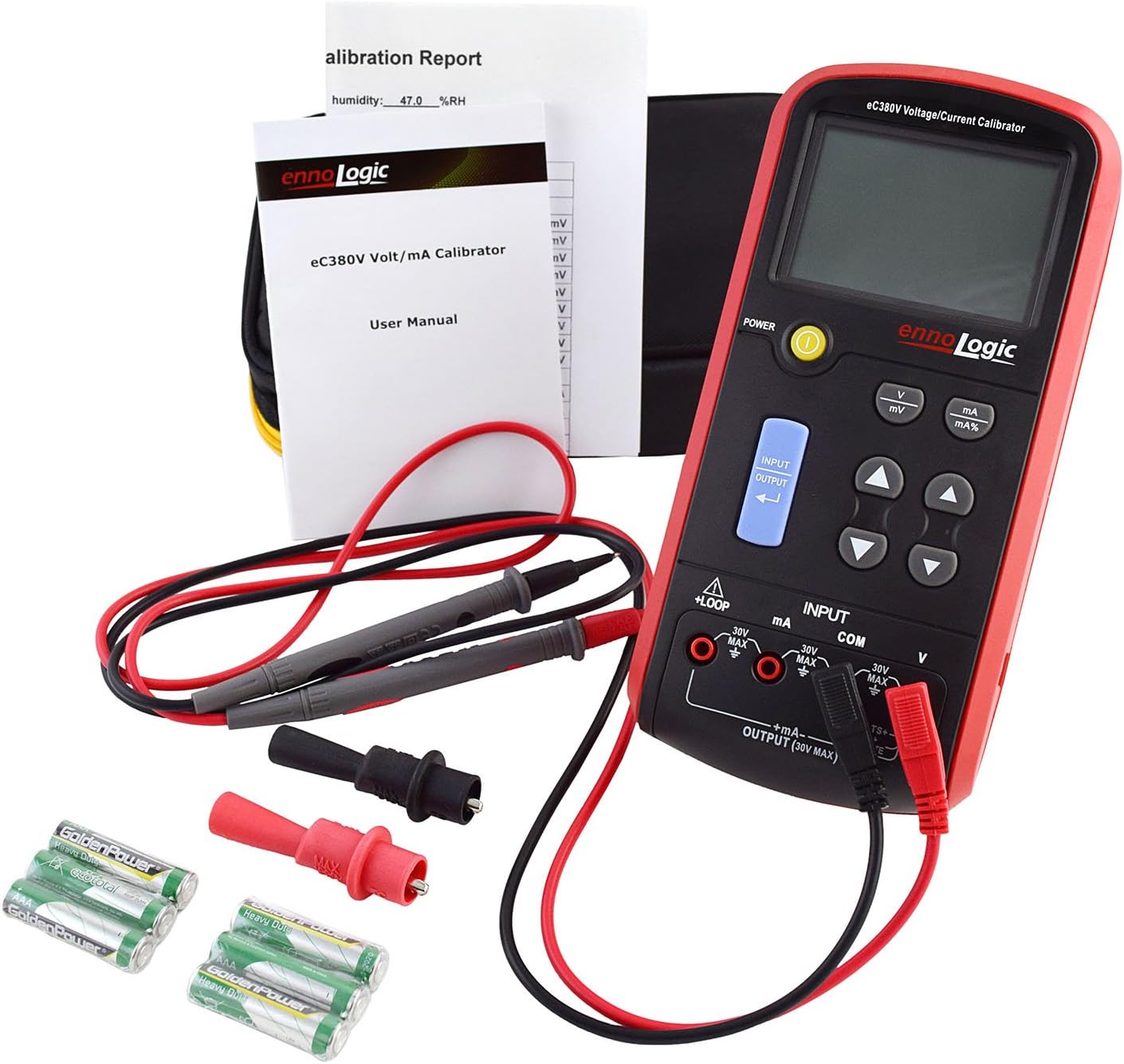 Volt mA Loop Process Calibrator – 0-20V and 4-20mA Signal Generator ...