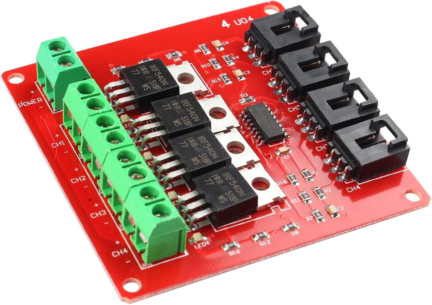 HALJIA IRF540 MOSFET-Tasten-Modul Kompatibel mit: Amazon.de: Computer ...